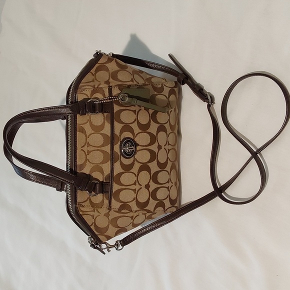 Coach | Bags | Coach Hand Bag Signature Mini Satchel | Poshmark